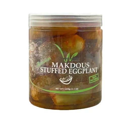 Makdous with Walnut in Oil1 KILO - Green Land Food, LLC