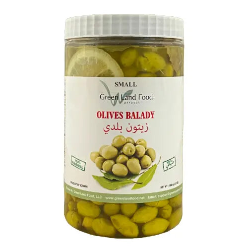 Green Olives Balady - 1 KILO (New Size) - Green Land Food, LLC