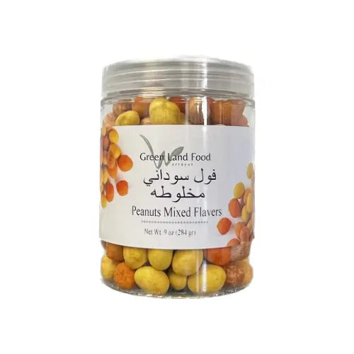 Crunchy & Crispy | Peanuts Mix Flavors - 9 oz | Green Land Food, LLC